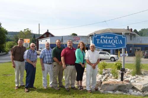 Tamaqua gets new welcome sign – Times News Online
