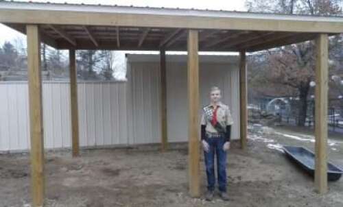 Eagle Scout candidate builds camel shelter at L.V. Zoo – Lehigh Valley ...