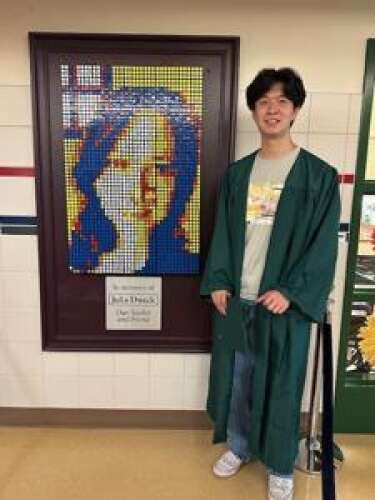 Emmaus High School graduating seniors visited library dedicated to ...