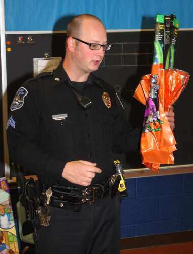 Rush police teach Halloween safety – Times News Online