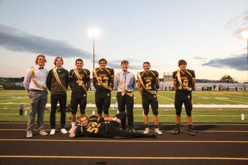 Northwestern Homecoming king and his court – Lehigh Valley Press