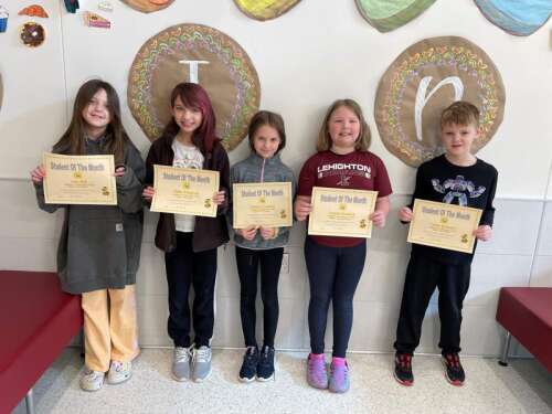 Lehighton Area Elementary Center Students of the Month – Times News Online