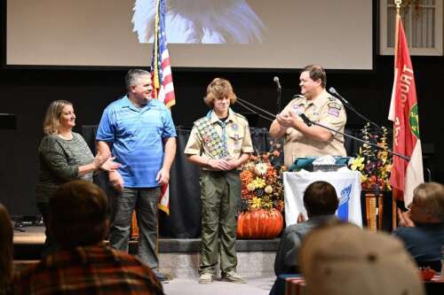 Scout Cole Knox recognized for achieving Eagle rank – Times News Online