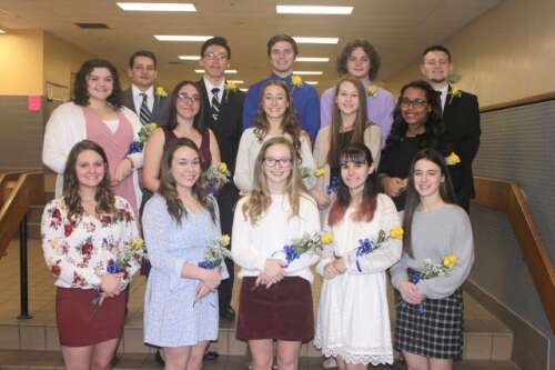 15 students inducted into Panther Valley honor society – Times News Online