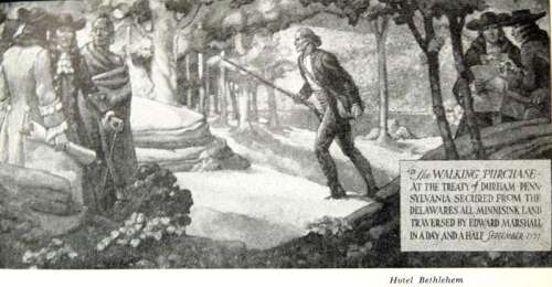 Remembering: Walking Purchase series begins – Lehigh Valley Press