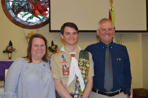 Sean Luke Bevilacqua makes Eagle Scout — Troop 555 – Times News Online