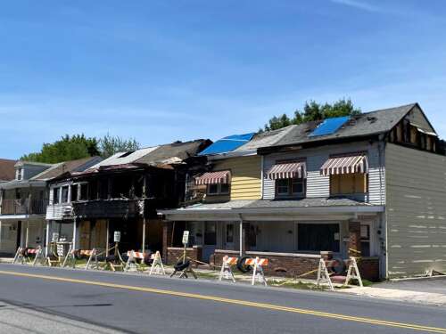 Nesquehoning closer to razing burned buildings – Times News Online