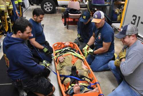 Firefighters refresh rope and rigging training – Lehigh Valley Press