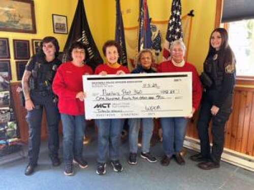 Weatherly legion auxiliary gives back to police – Times News Online