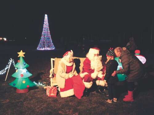 Santa Claus arrives in Penn Forest Township – Times News Online