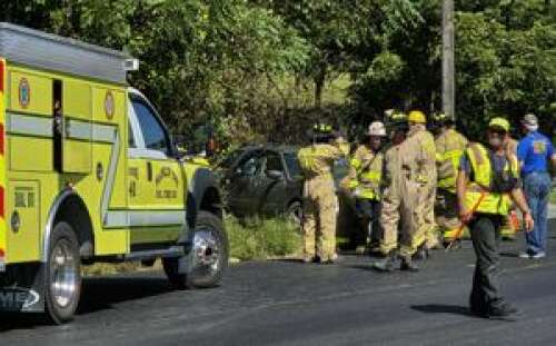 One person hurt in Franklin crash – Times News Online