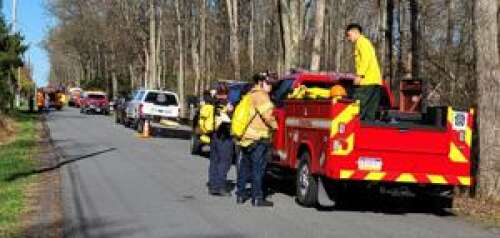 Brush fire in Packer Township – Times News Online
