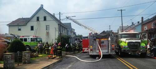Fire damages Tresckow duplex – Times News Online