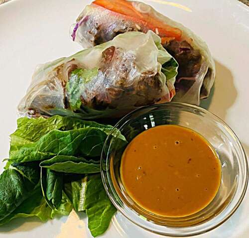A twist on spring rolls – Times News Online