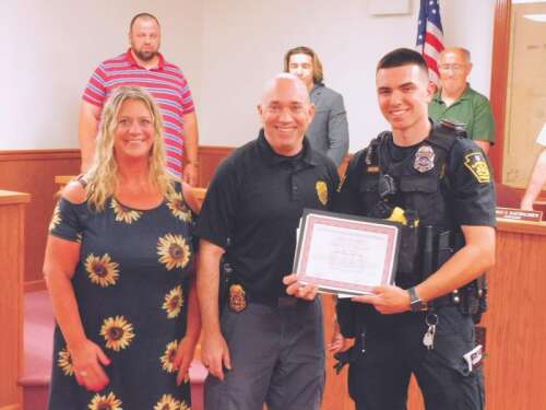 Slatington officer recognized for saving teen – Times News Online