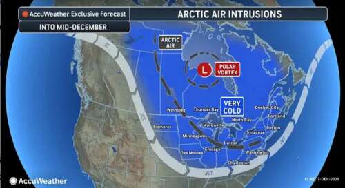 Forecast: Extreme cold temperatures begin Monday – Times News Online