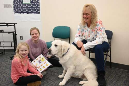 Reading at the library after a ‘ruff’ day – Lehigh Valley Press