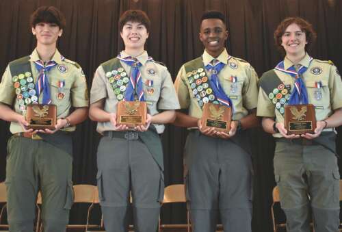 Quartet of Troop 71 Scouts fly as Eagles – Lehigh Valley Press