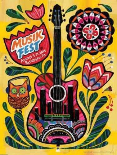 Musikfest ‘16 poster has folk-art theme – Lehigh Valley Press