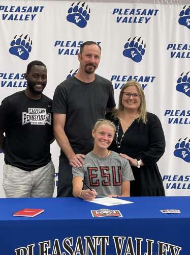 Bears’ Ruggiero signs with ESU for Track AND FIELD – Times News Online
