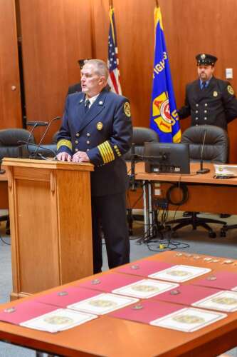 Seven join fire department – Lehigh Valley Press