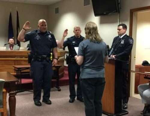 Officers Take Oath Lehigh Valley Press