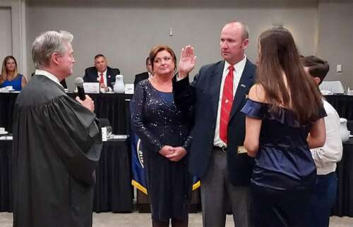 Groody sworn in – Times News Online