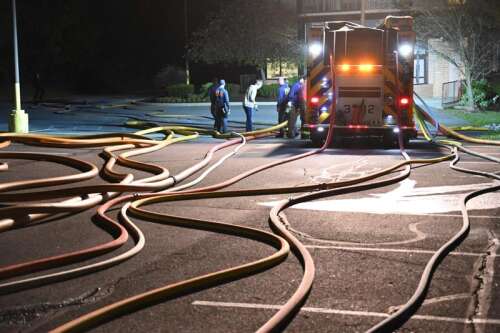 Firefighters check equipment at training session Oct. 16 – Lehigh ...