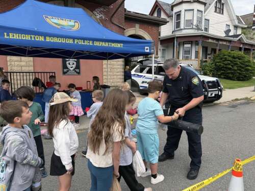 Kids get close-up with police – Times News Online