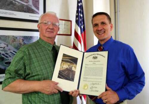 Gursky honored by state house – Times News Online