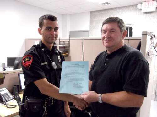 Nesquehoning officer commended – Times News Online