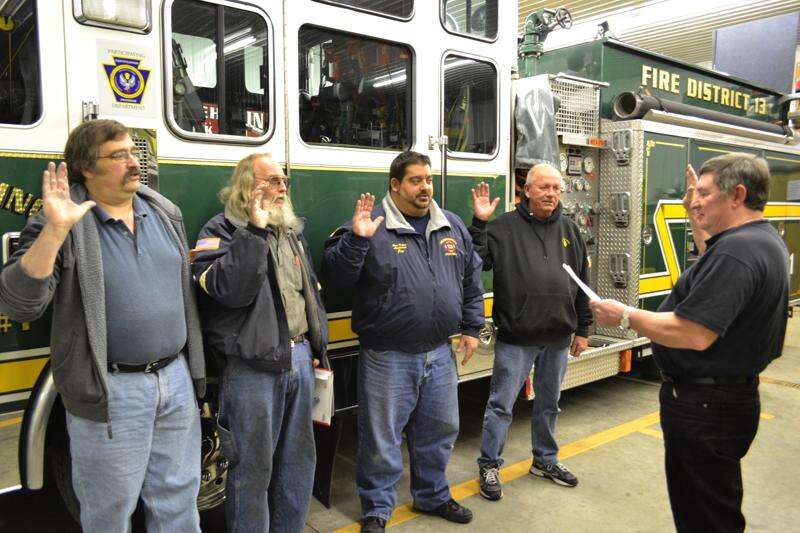 Fire police sworn in by Nesquehoning mayor – Times News Online