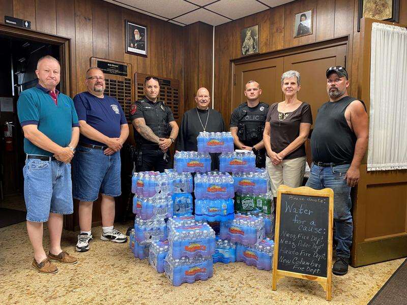 Nesquehoning church collects water for fire departments – Times News Online