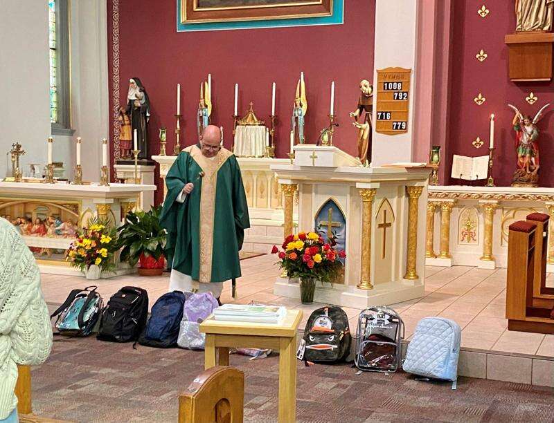 Blessing of backpacks – Times News Online