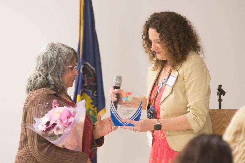 Whitney honored for her work with children – Times News Online